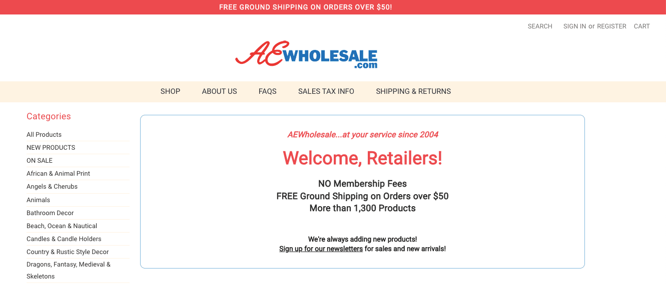 25+ Best Wholesale Suppliers in the USA